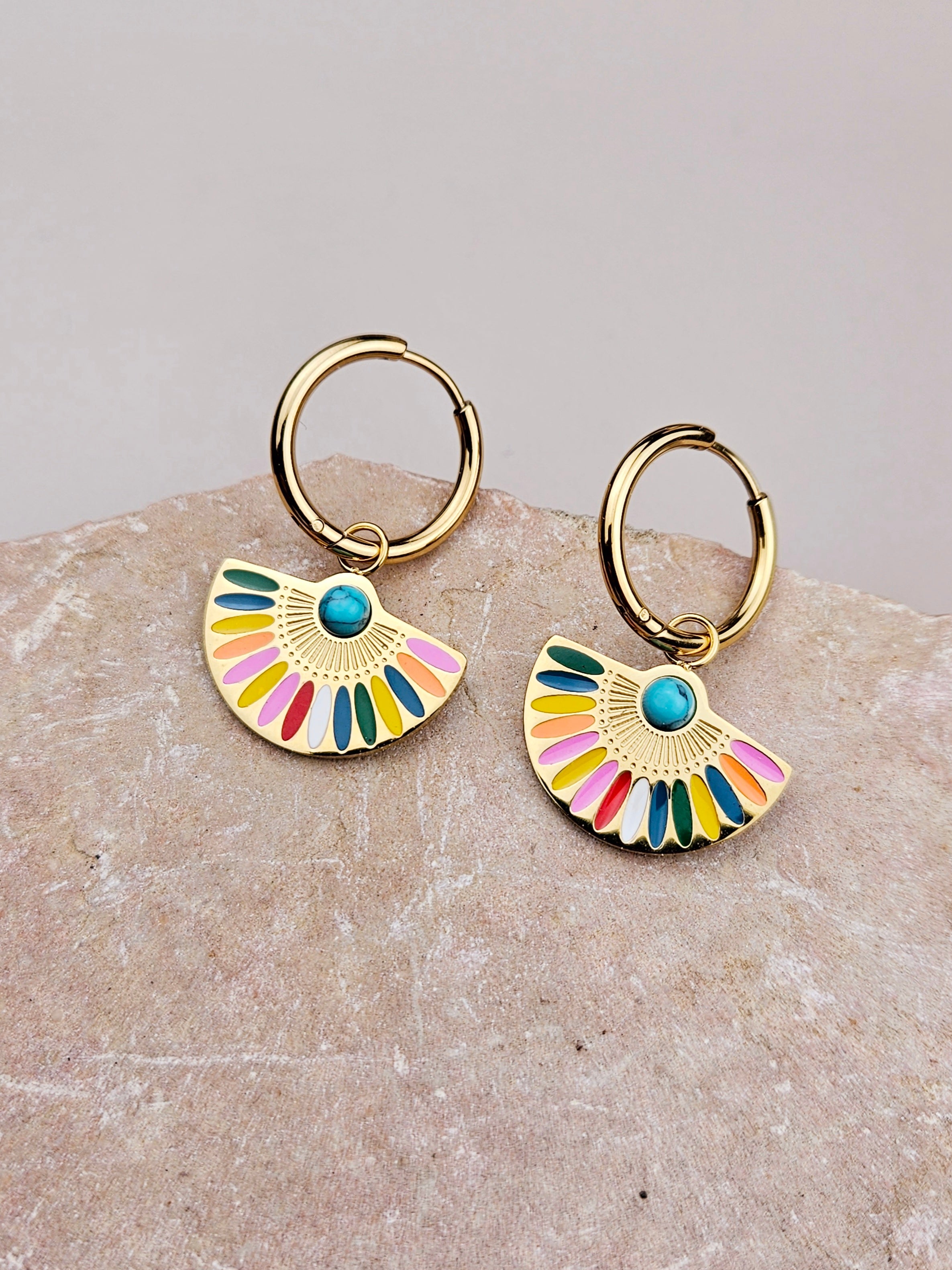 Boucles d'Oreilles Acier Inoxydable – AZTEK Bijoux